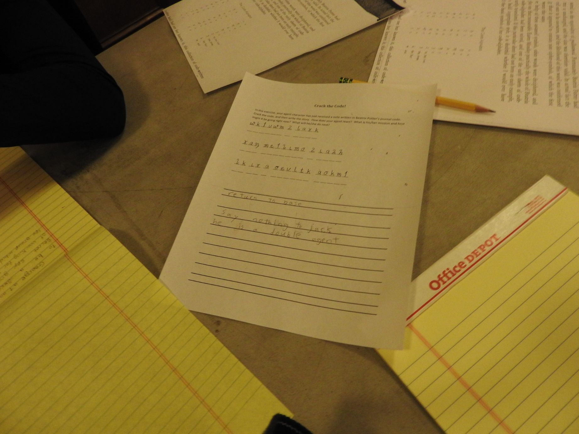 Kids’ Writing Workshop: Spies and Secret Codes – Kids Blog