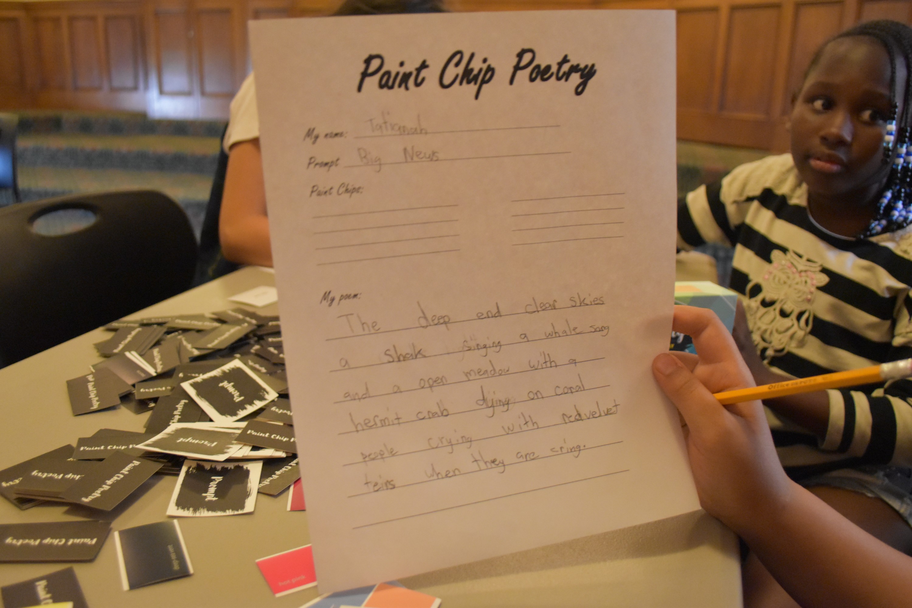 Poetry Month Creation Stations: Kids’ Writing Workshop – Kids Blog