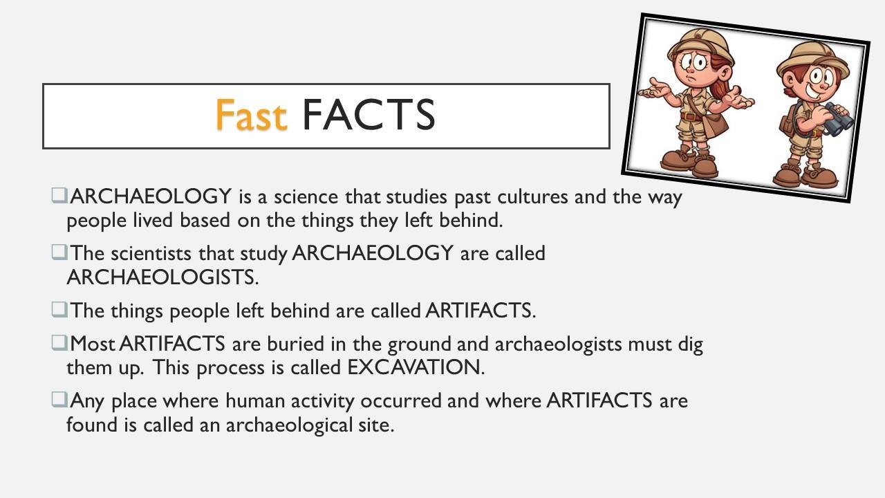 Dig for Ancient Treasures ~ Archaeology – Kids Blog