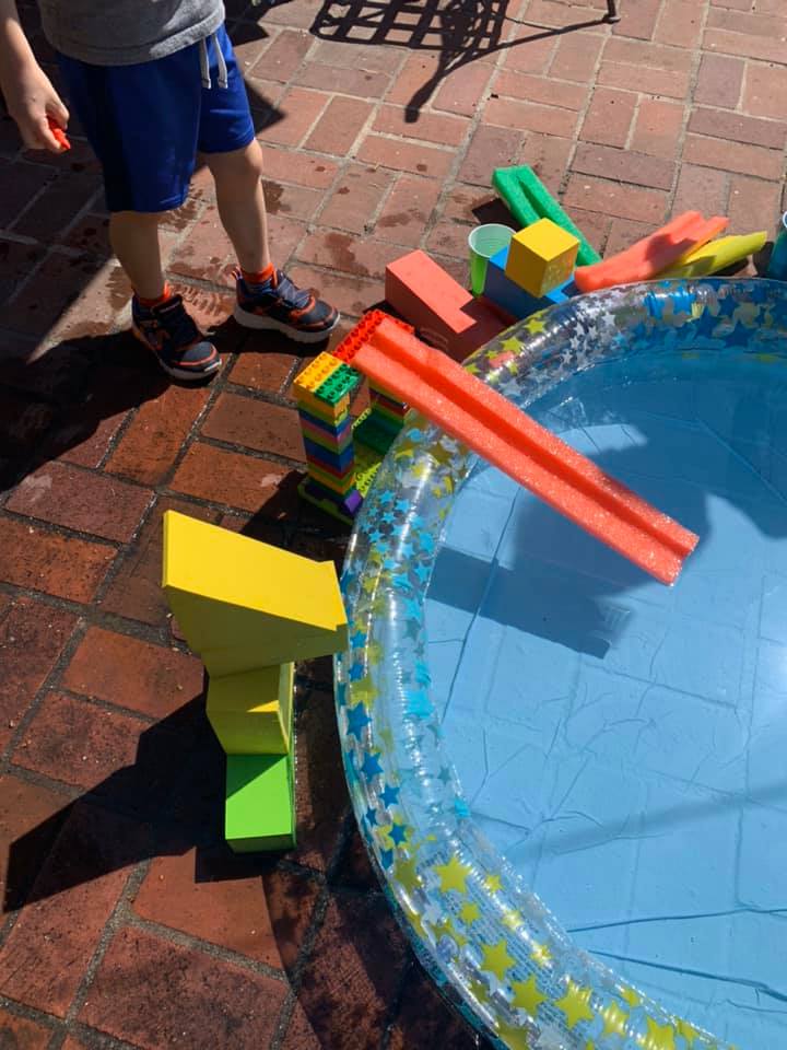 Preschool STEAM ~ Building a Water Slide – Kids Blog