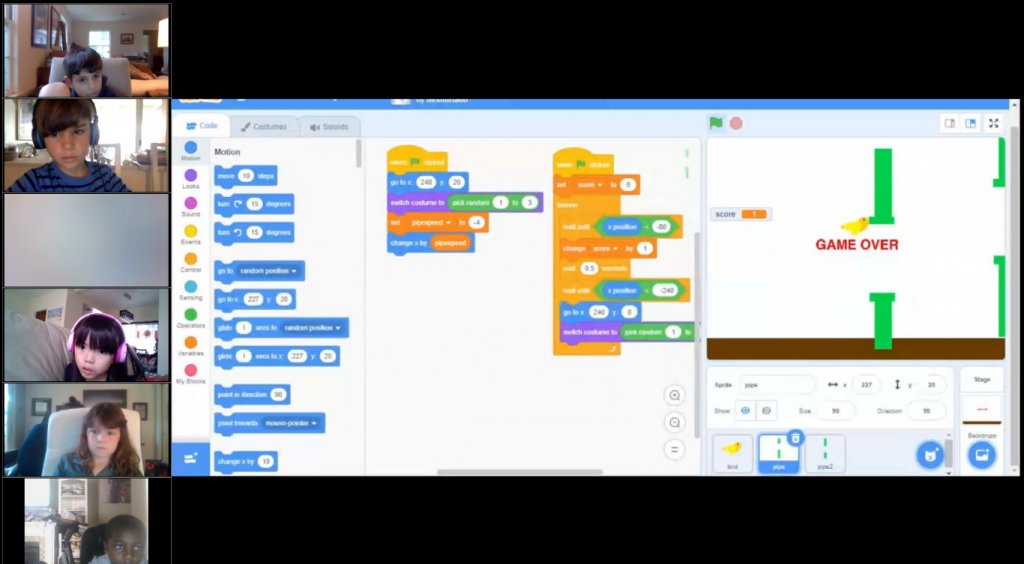 Making Flappy Bird Games on Scratch: Kids Coding Club – Kids Blog